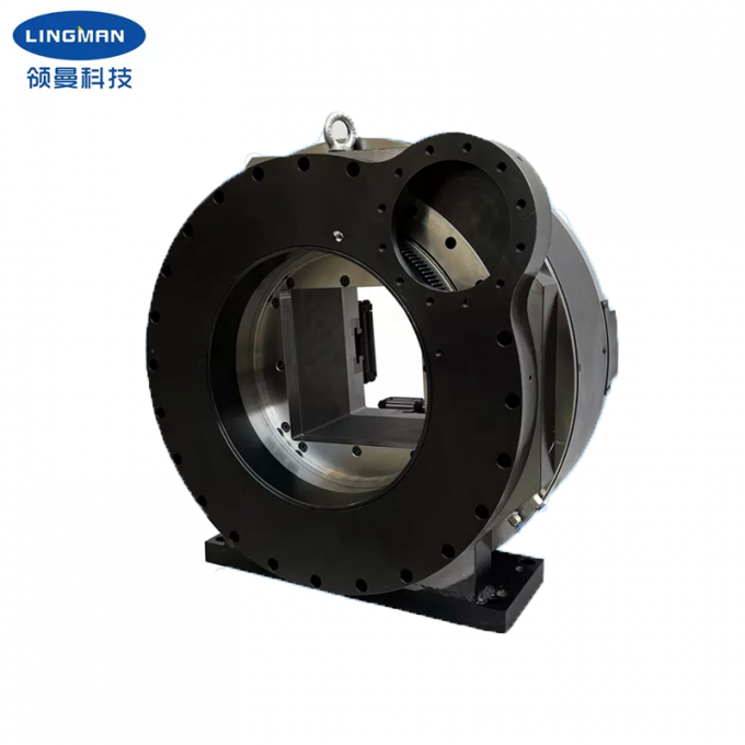 Square Hole Rotary Chuck 4 Jaws Chuck for Laser Pipe Cutting Machine