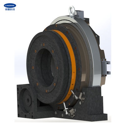 4 Jaws Pneumatic Rotary Chuck CNC Power Chuck For Pipe Cutting Machine