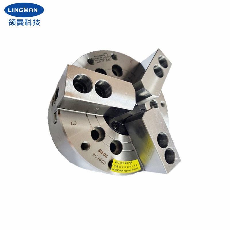 High Speed 3 Jaw Power Chuck Hydraulic Power Chuck With Hollow ...