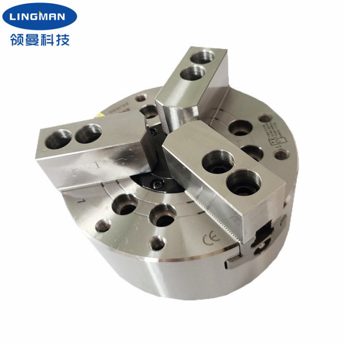 High Speed 3 Jaw Power Chuck Hydraulic Power Chuck With Hollow ...