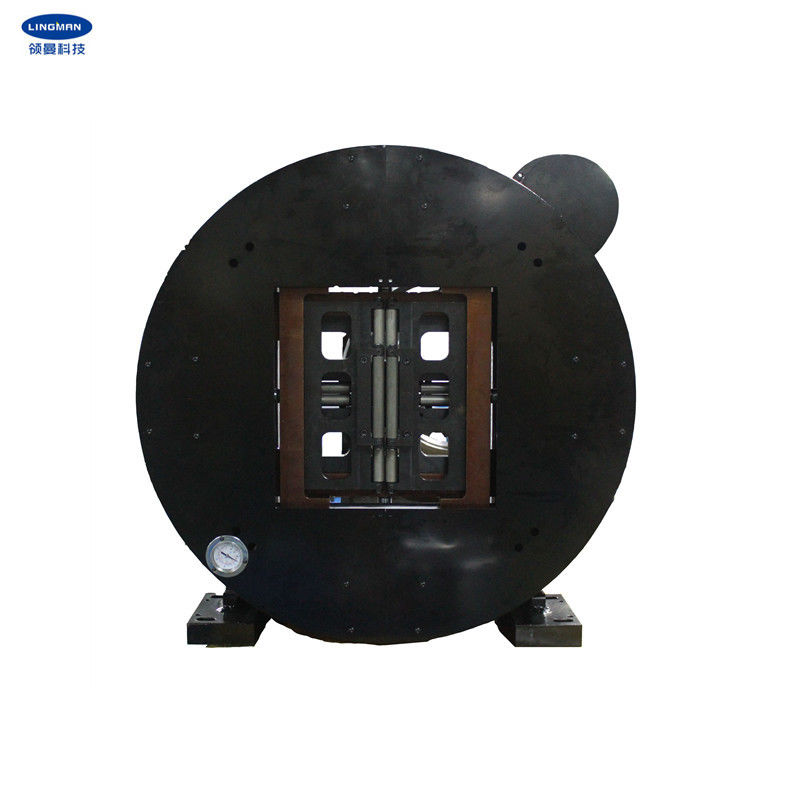 Simple Structure Pneumatic Laser Rotary Chuck Four Jaw