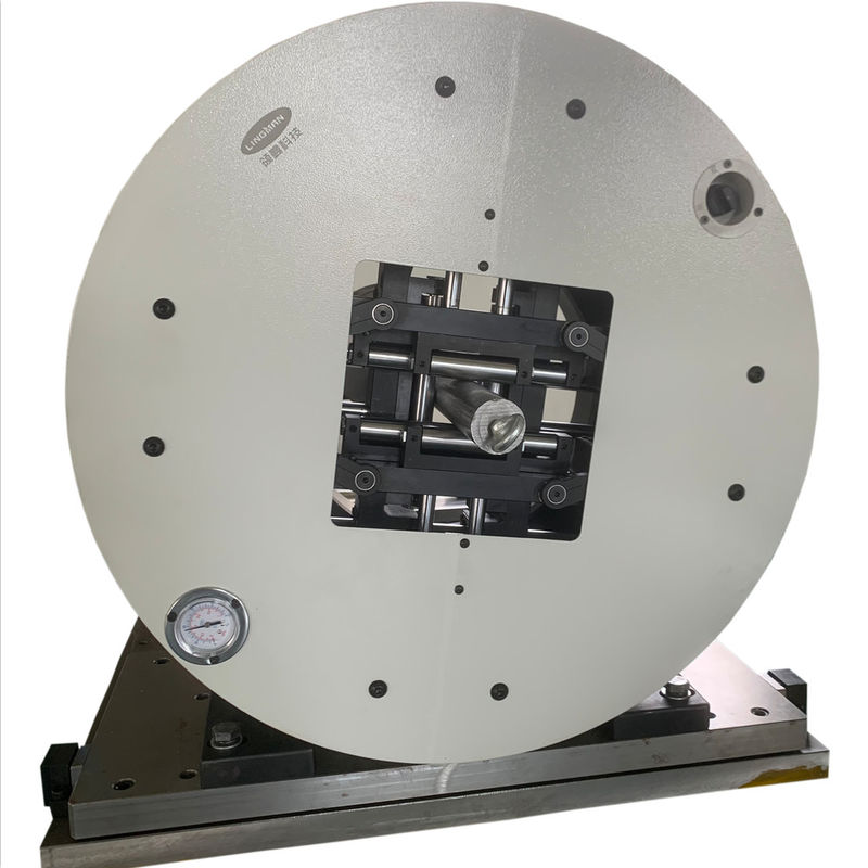 Four Jaw Hollow Chuck , Double Acting Pneumatic Lathe Chuck