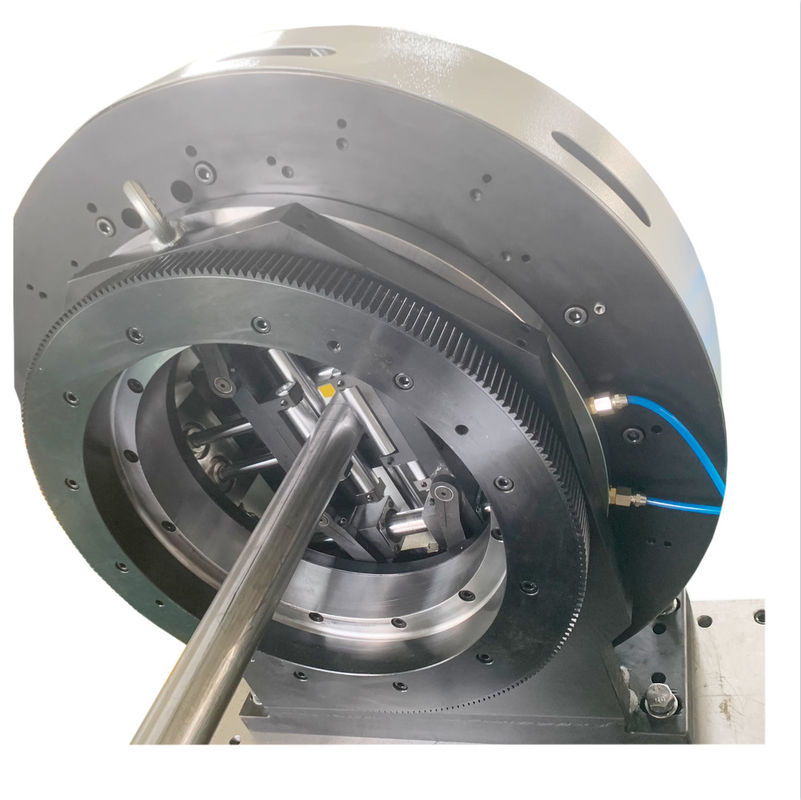 Double Acting Hollow Chuck , Pneumatic Four Jaw Lathe Chuck