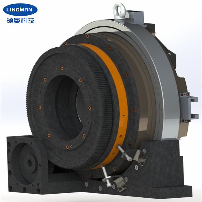 Four Jaw Pneumatic Rotary Chuck For Laser Pipe Cutting Machine