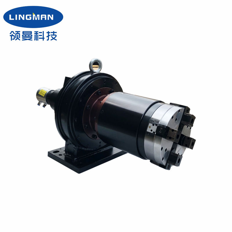 Automatic Hollow Four Jaw Pneumatic Double Acting Rotary Feeding Chuck