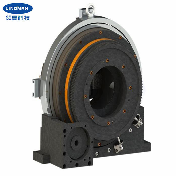 Higher Rotating Precision Four Jaw Pneumatic CNC Chuck For Pipe Cutting ...