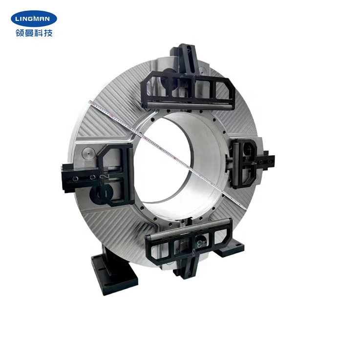 Reliable Pneumatic Rotary Chuck With Φ0-Φ170 Clamping Range 0.2-1MPa ...