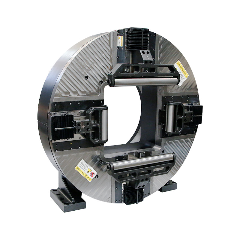 Pneumatic Professional Rotate Air Square Chuck For Laser Pipe Cutting