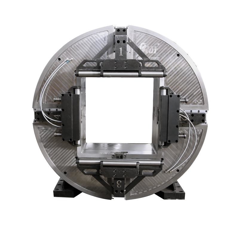 Lingman 520mm Heavy Duty Large Through Hole Laser Rotary Chuck For ...