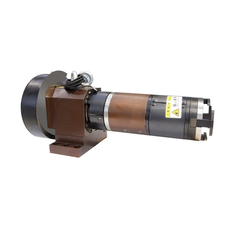 Four-Jaw Double-Action Pneumatic Precision Rotary Feeding Chuck R125C ...