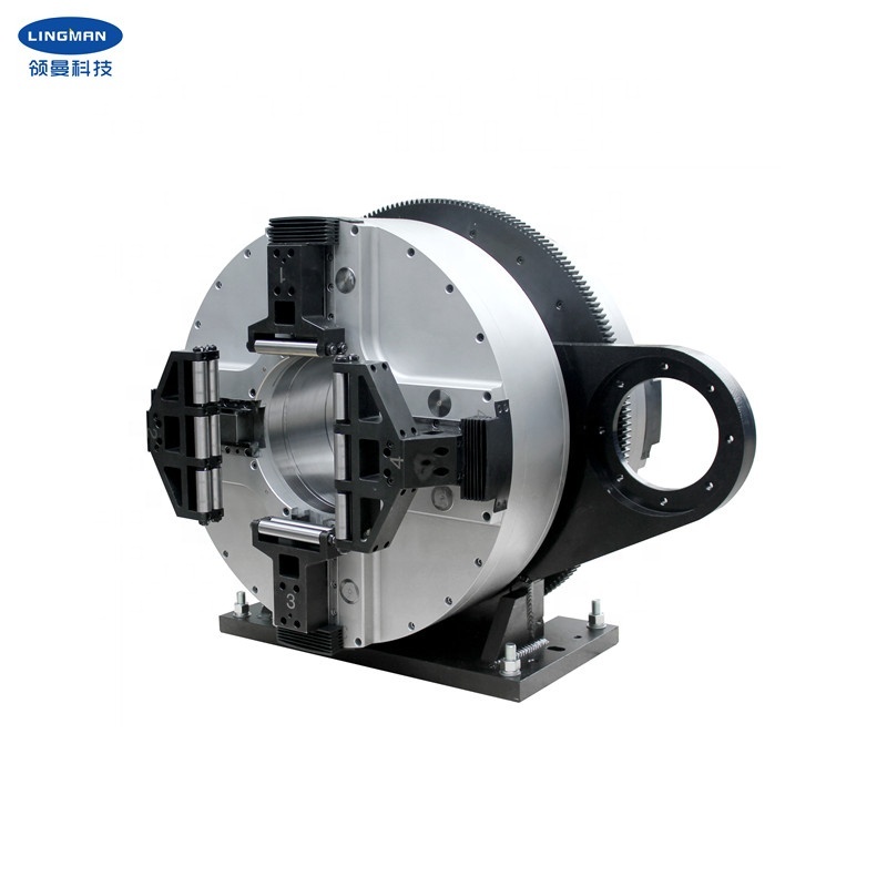 Laser Rotary Chuck Twin Chuck Pneumatic Chuck for Fiber Laser Cutting ...