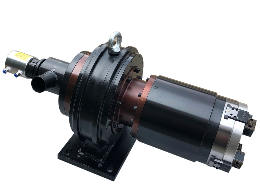 Four Jaw Double Acting Laser Rotary Attachment Lever Type