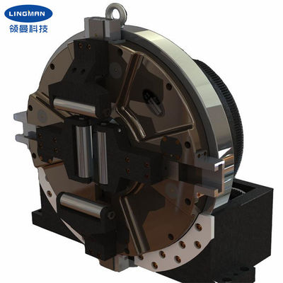 Four Jaw Pneumatic Rotary Chuck For Laser Pipe Cutting Machine
